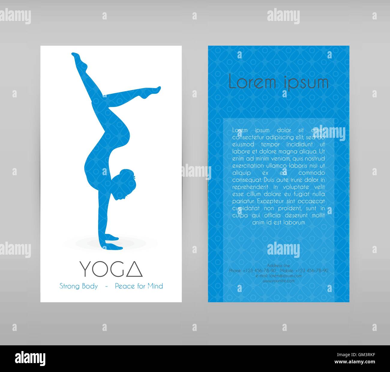 Flyer flyer Stock-Vektorgrafiken kaufen - Alamy