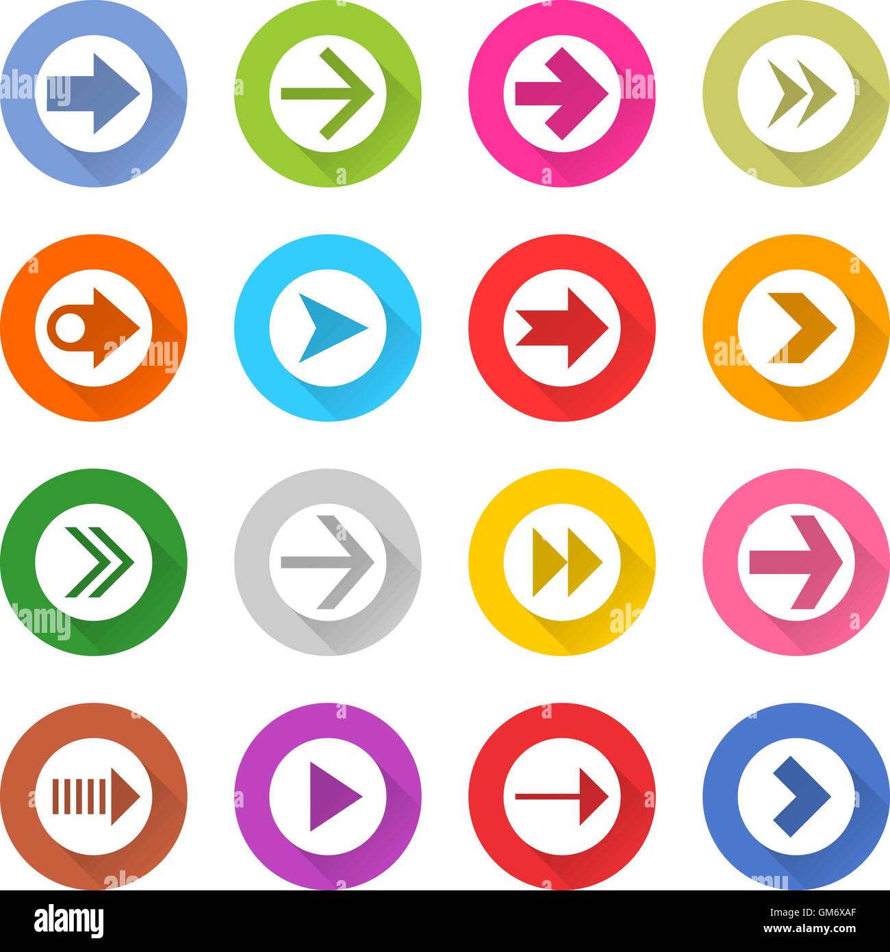 Up Down Arrow Button Set Stockfotos & Up Down Arrow Button Set Bilder ...