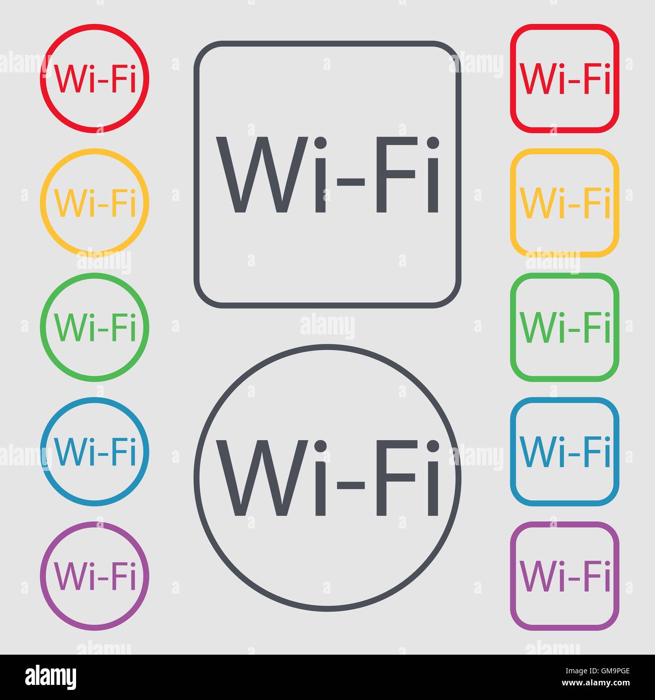 Kostenloses Wifi Zeichen. WLAN-Symbol. Wireless Netzwerk-Symbol ...
