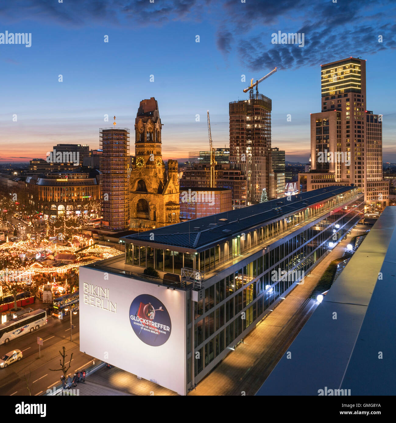 Breitscheidplatz Europa Center Stockfotos und -bilder Kaufen - Alamy