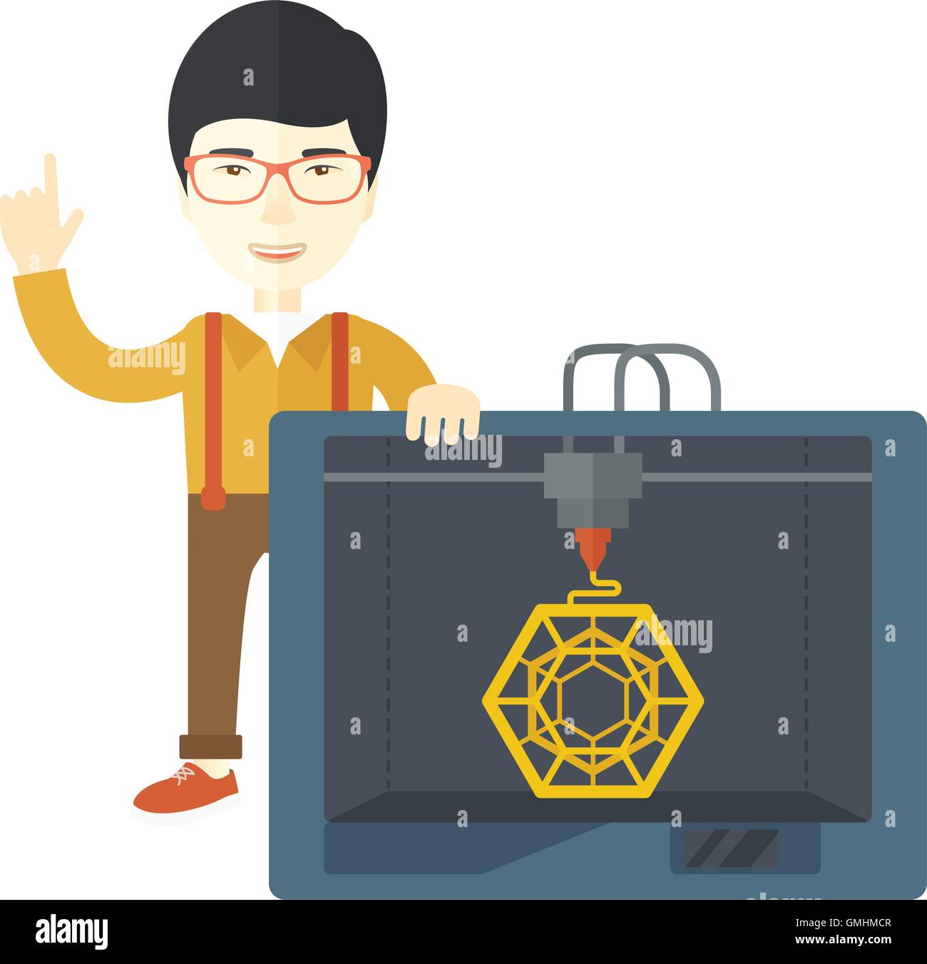 Drucker cartoon Stock-Vektorgrafiken kaufen - Seite 2 - Alamy