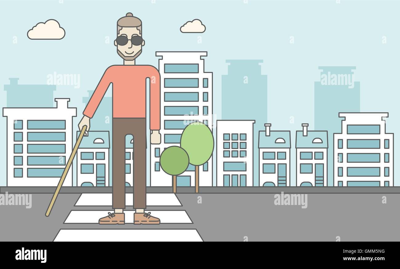 Brille gehstock stock -Fotos und -Bildmaterial in hoher Auflösung – Alamy