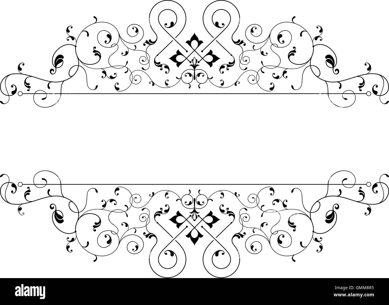 Frame Border Design Stock-Vektorgrafik - Alamy