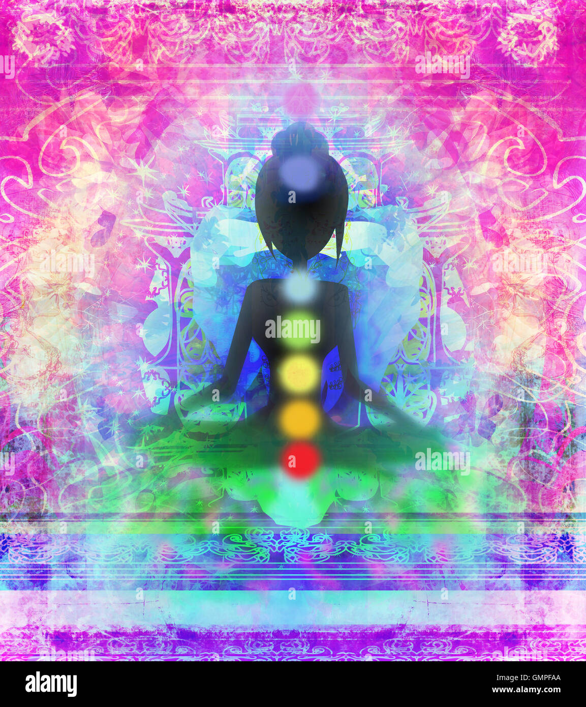 Chakra punkte -Fotos und -Bildmaterial in hoher Auflösung – Alamy