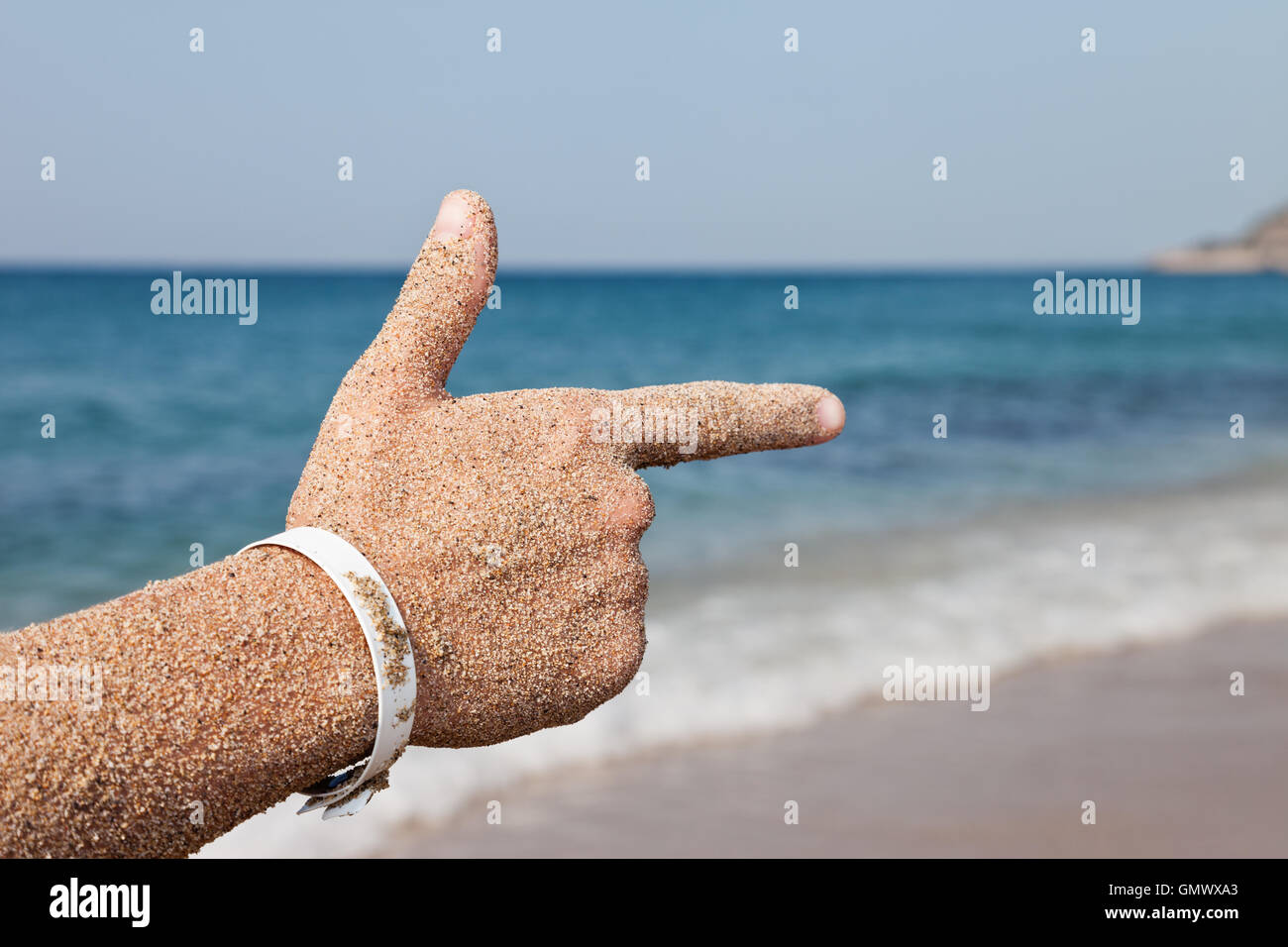Zeigefinger Symbol Stockfotos und -bilder Kaufen - Alamy
