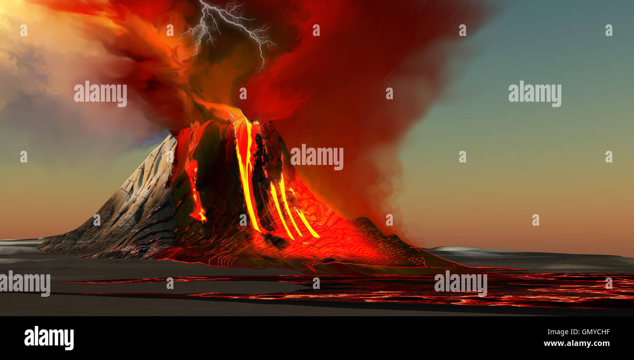 Schlafender spaltvulkan -Fotos und -Bildmaterial in hoher Auflösung – Alamy