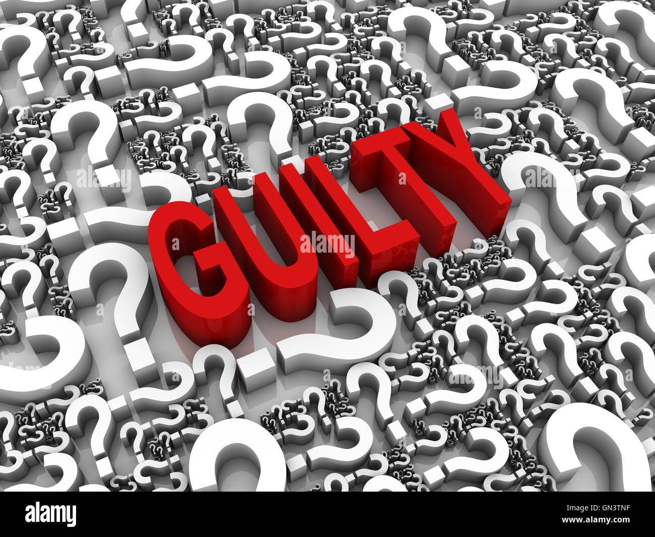 Frage der schuld -Fotos und -Bildmaterial in hoher Auflösung – Alamy