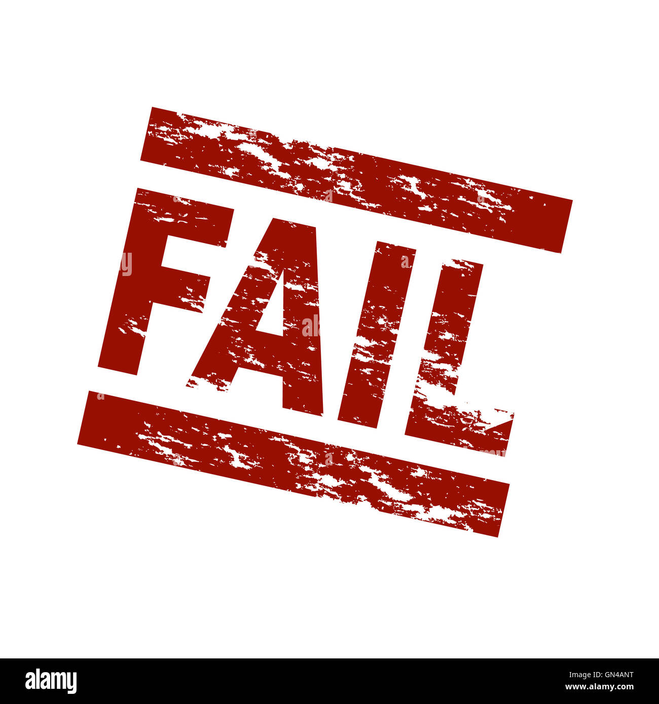Fail stamp Ausgeschnittene Stockfotos und -bilder - Alamy