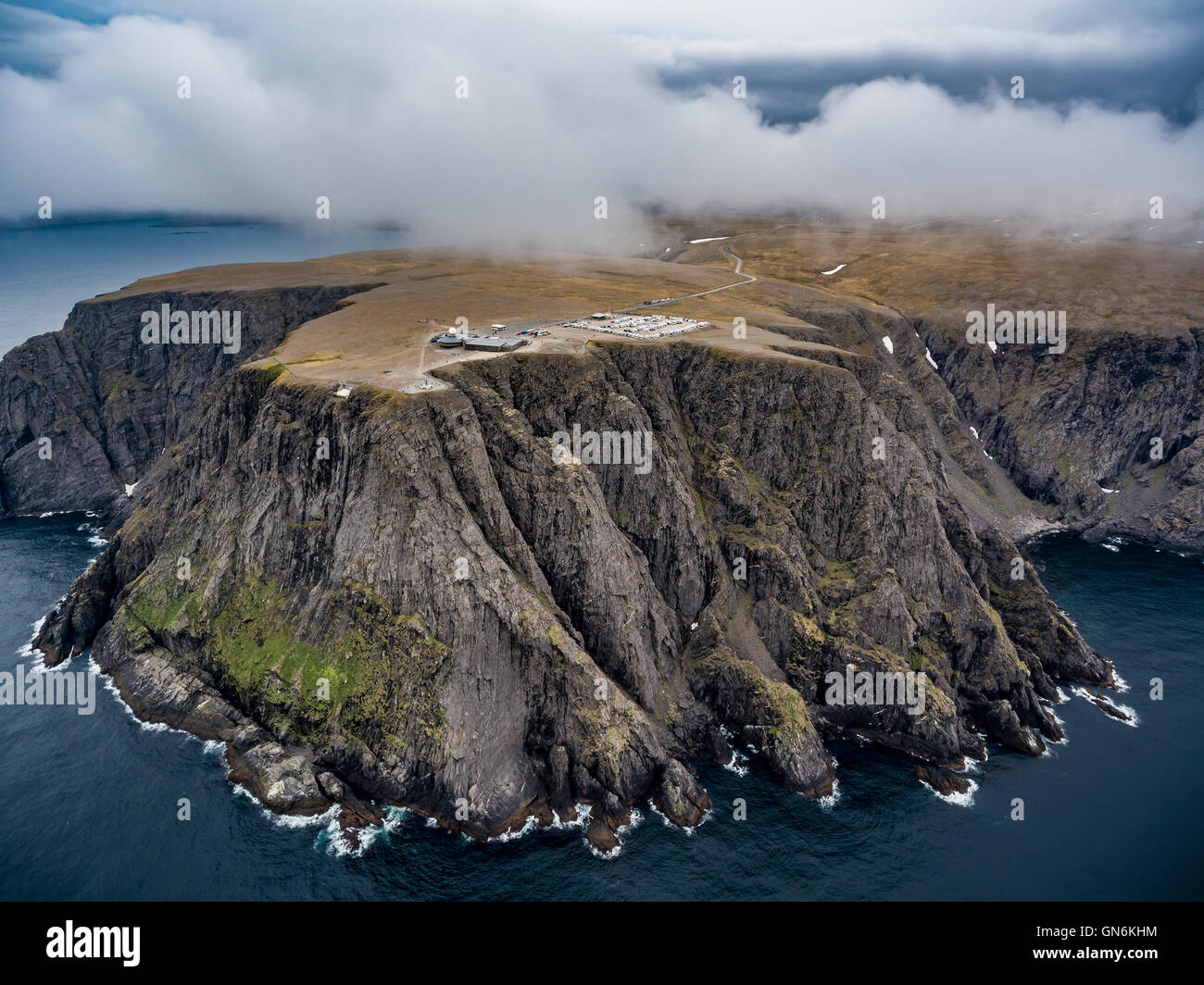 Barentssee Küste Nordkapp (Nordkap) im nördlichen Norwegen ...