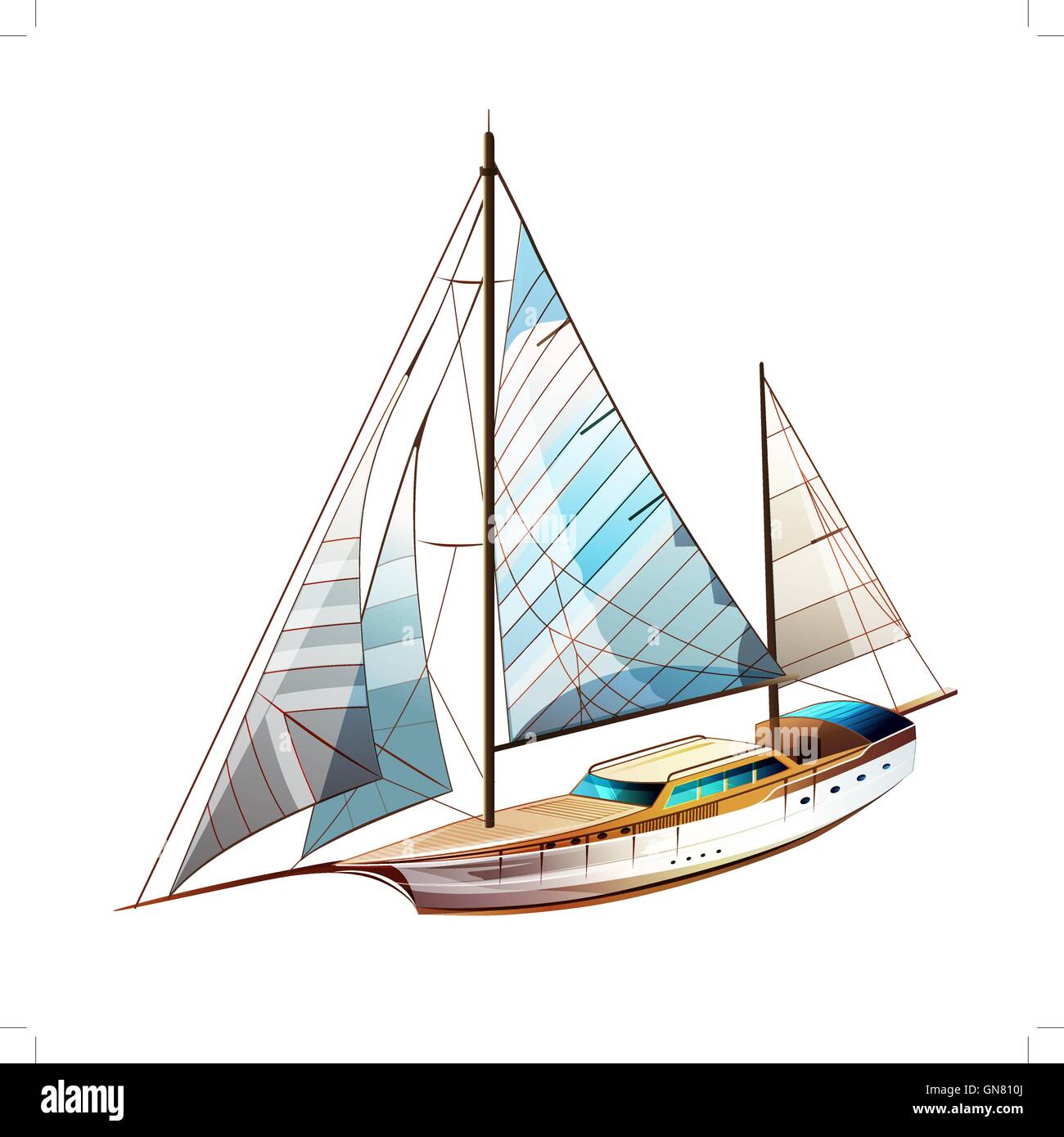 Segelschiff clipart -Fotos und -Bildmaterial in hoher Auflösung – Alamy