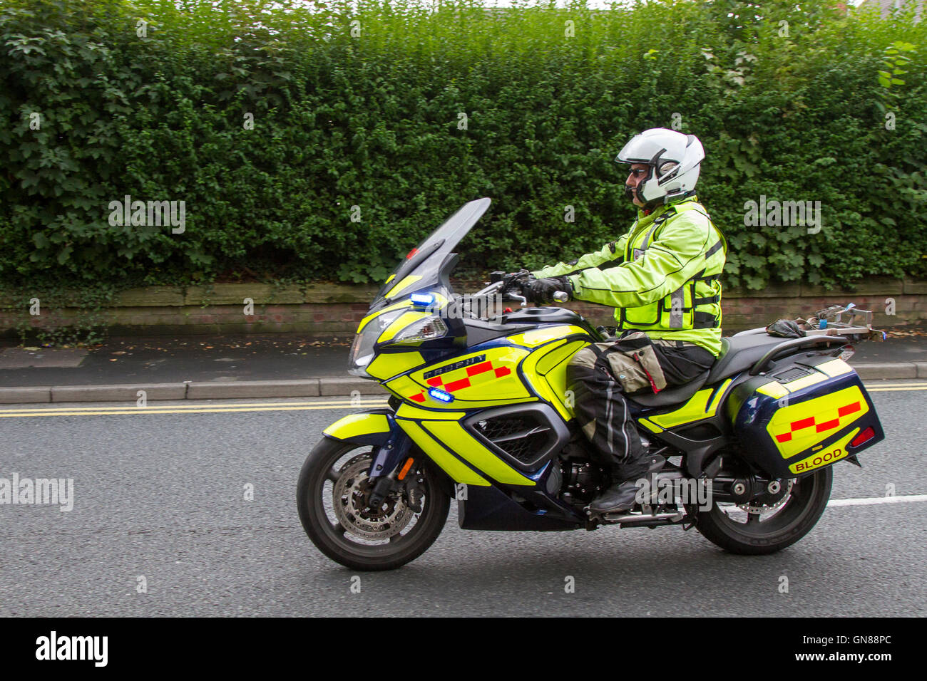 NW Blood Bikes Rapid response Medical Transport Service, NHS Emergency ...
