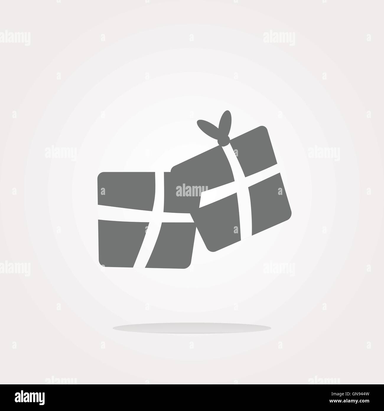 Geschenk-Symbol. Geschenk-Symbol Vektor. Geschenk Ikonenkunst. Geschenk ...