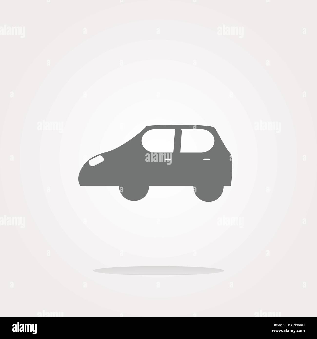 Auto-Symbol. Auto-Ikone-Vektor. Auto-Icon-Objekt. Auto-Symbol-Bild ...