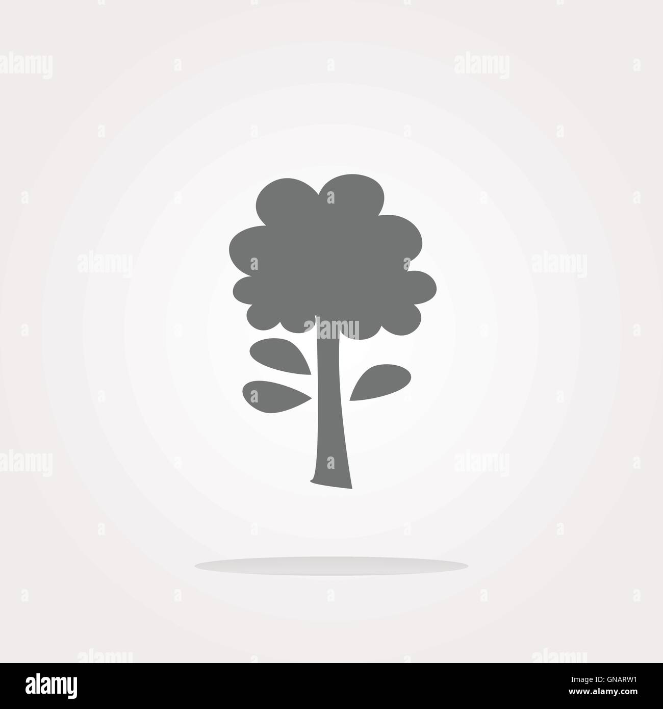 Baum-Symbol. Baum-Symbol Vektor. Baum Ikonenkunst. Baum-Symbol Eps ...