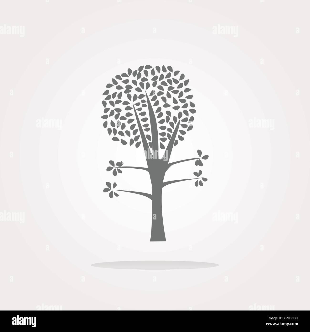 Baum-Symbol. Baum-Symbol Vektor. Baum Ikonenkunst. Baum-Symbol Eps ...