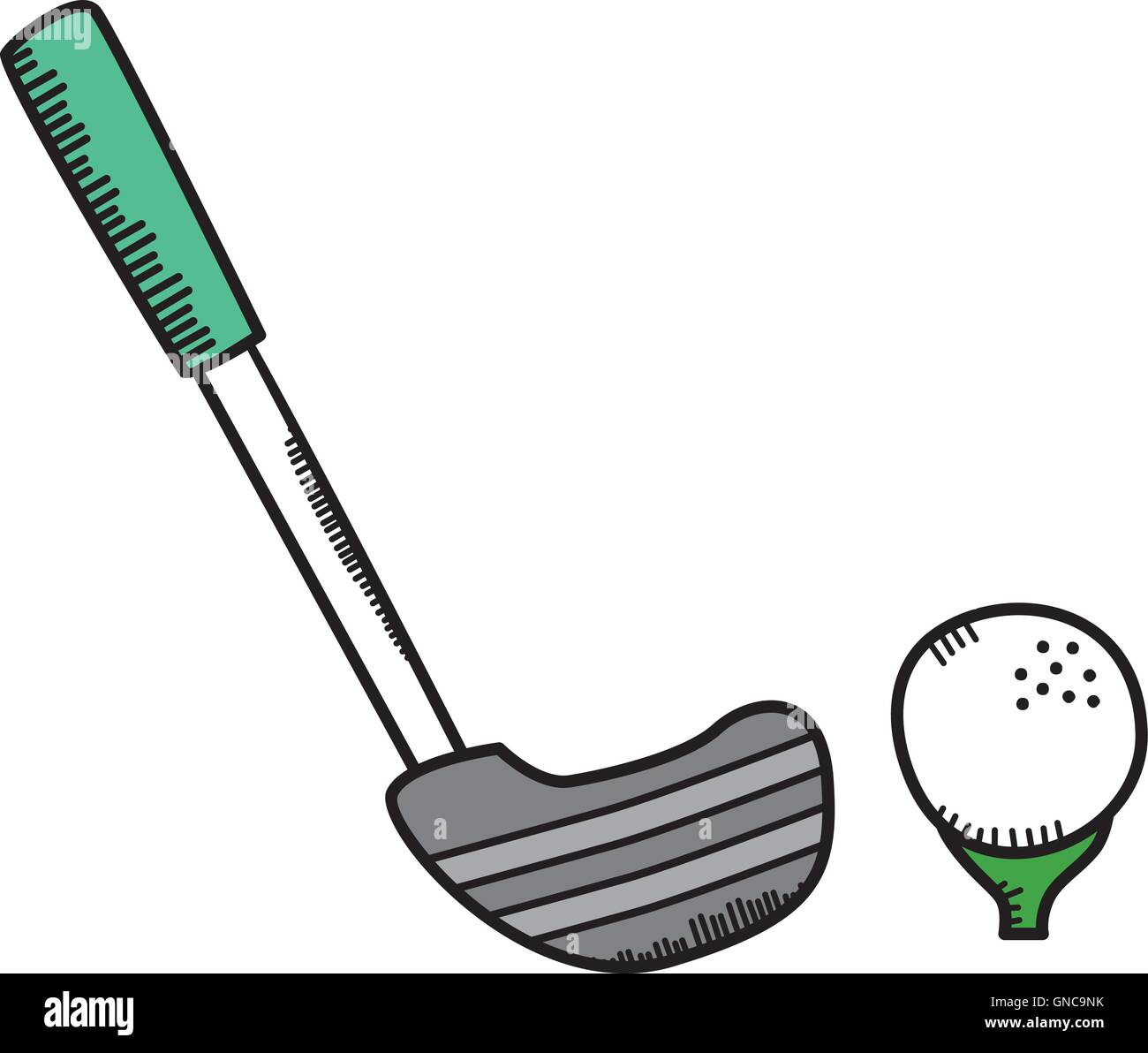 Golf Tee Ball Icon Stockfotos und -bilder Kaufen - Alamy