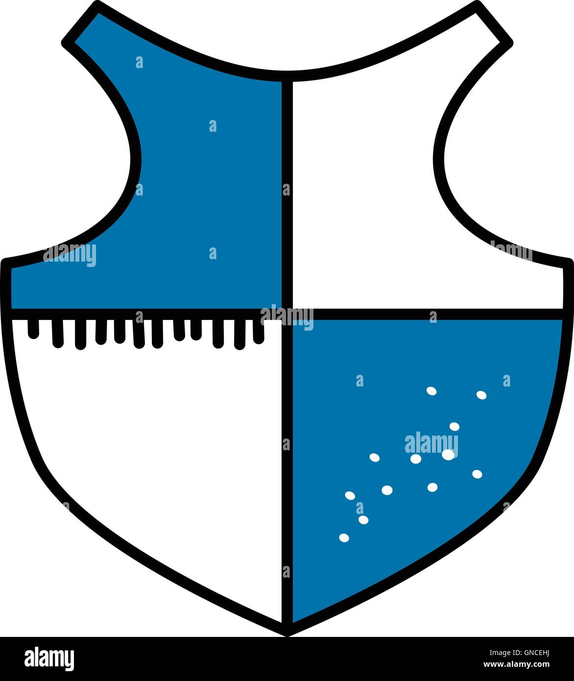 Cartoon shield -Fotos und -Bildmaterial in hoher Auflösung – Alamy