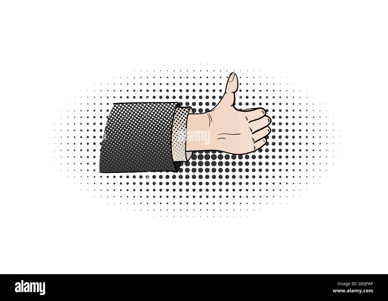 Daumen nach oben cartoon Ausgeschnittene Stockfotos und -bilder - Alamy