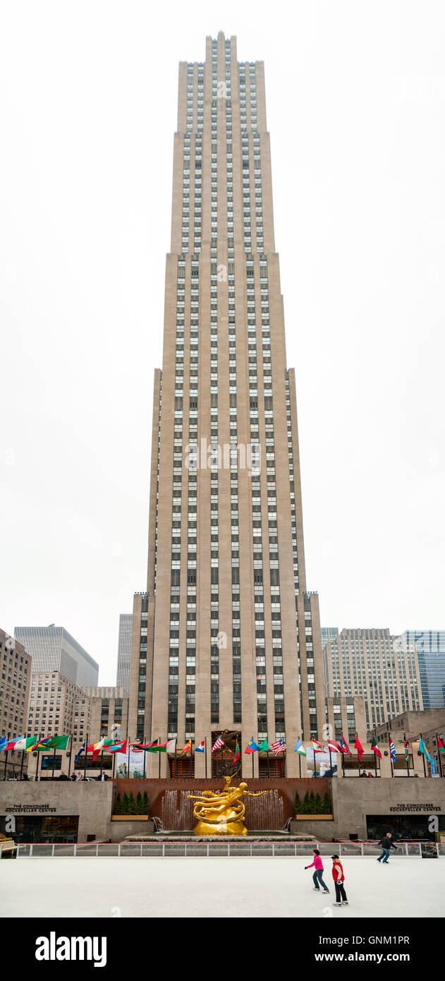 Der platz am rockefeller center -Fotos und -Bildmaterial in hoher ...