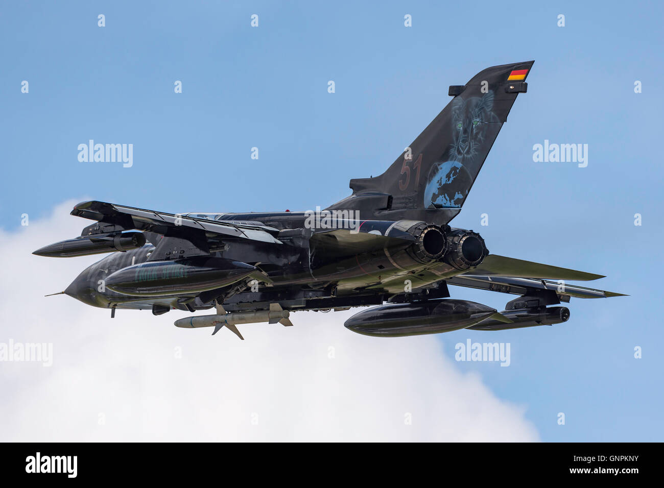 Deutsche Luftwaffe (Luftwaffe) Panavia Tornado ECR RAF Fairford für ...