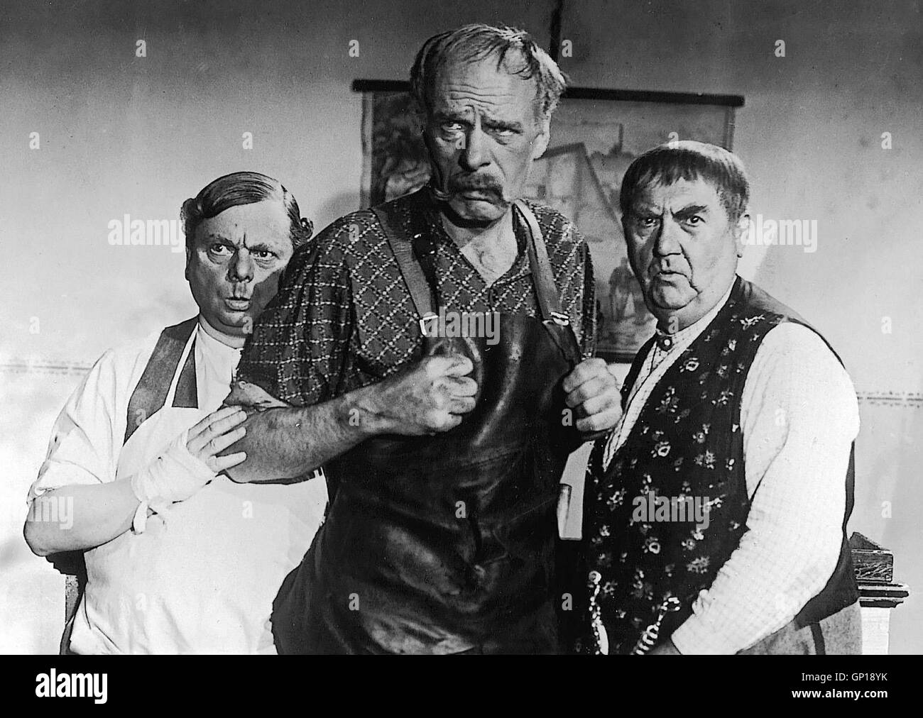 Erhard Siedel, Beppo Brem, Joe Stöckel Die Drei Gemeinderaete Soellbeck ...