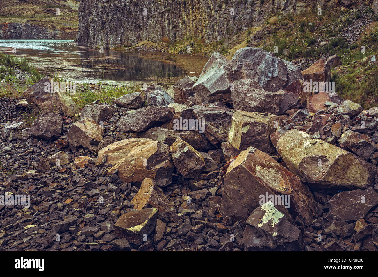 Basalt quarry -Fotos und -Bildmaterial in hoher Auflösung – Alamy