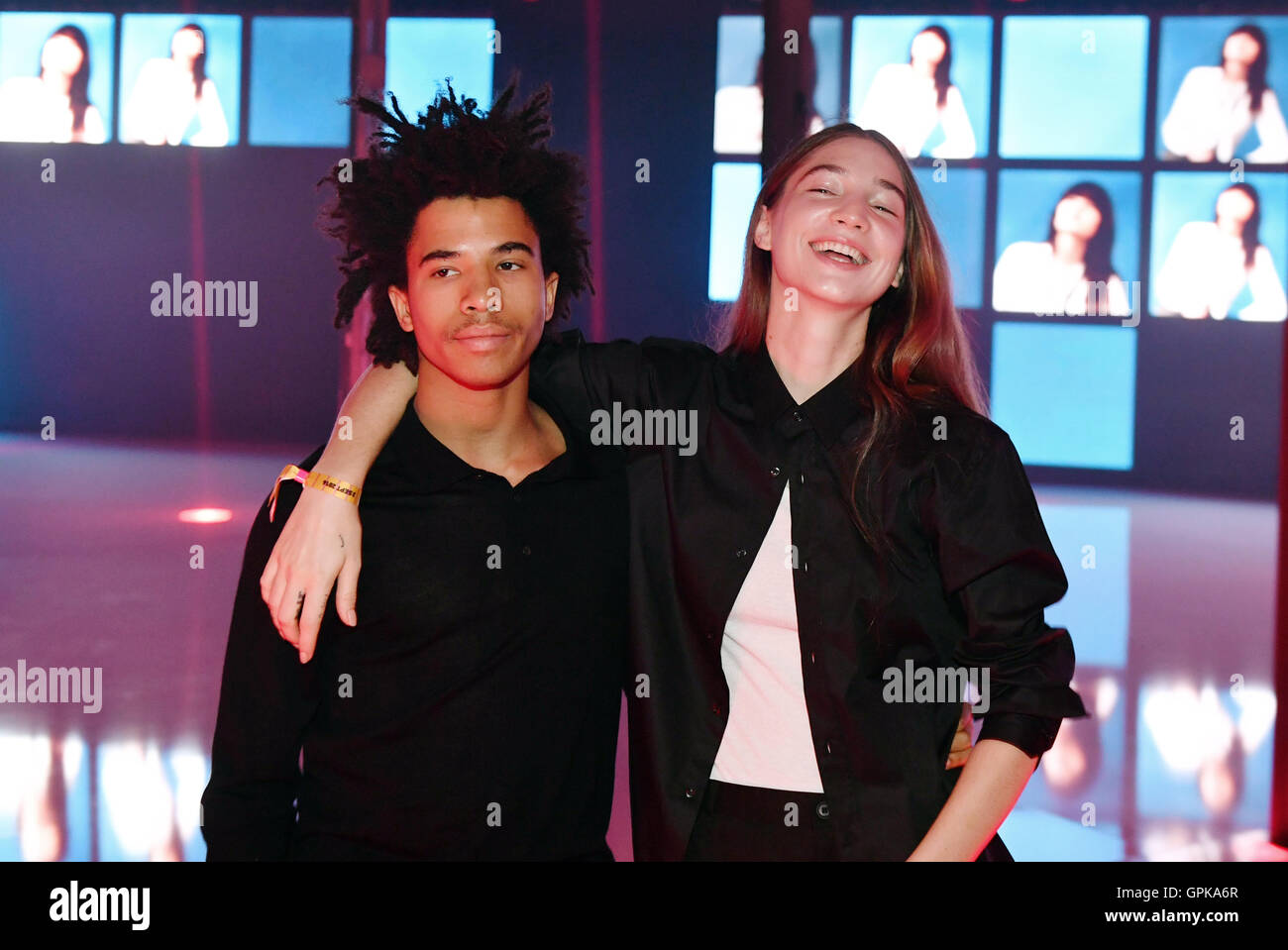 Berlin-Treptow, Deutschland. 3. Sep, 2016. Jasper Briggs Und Alexandra ...