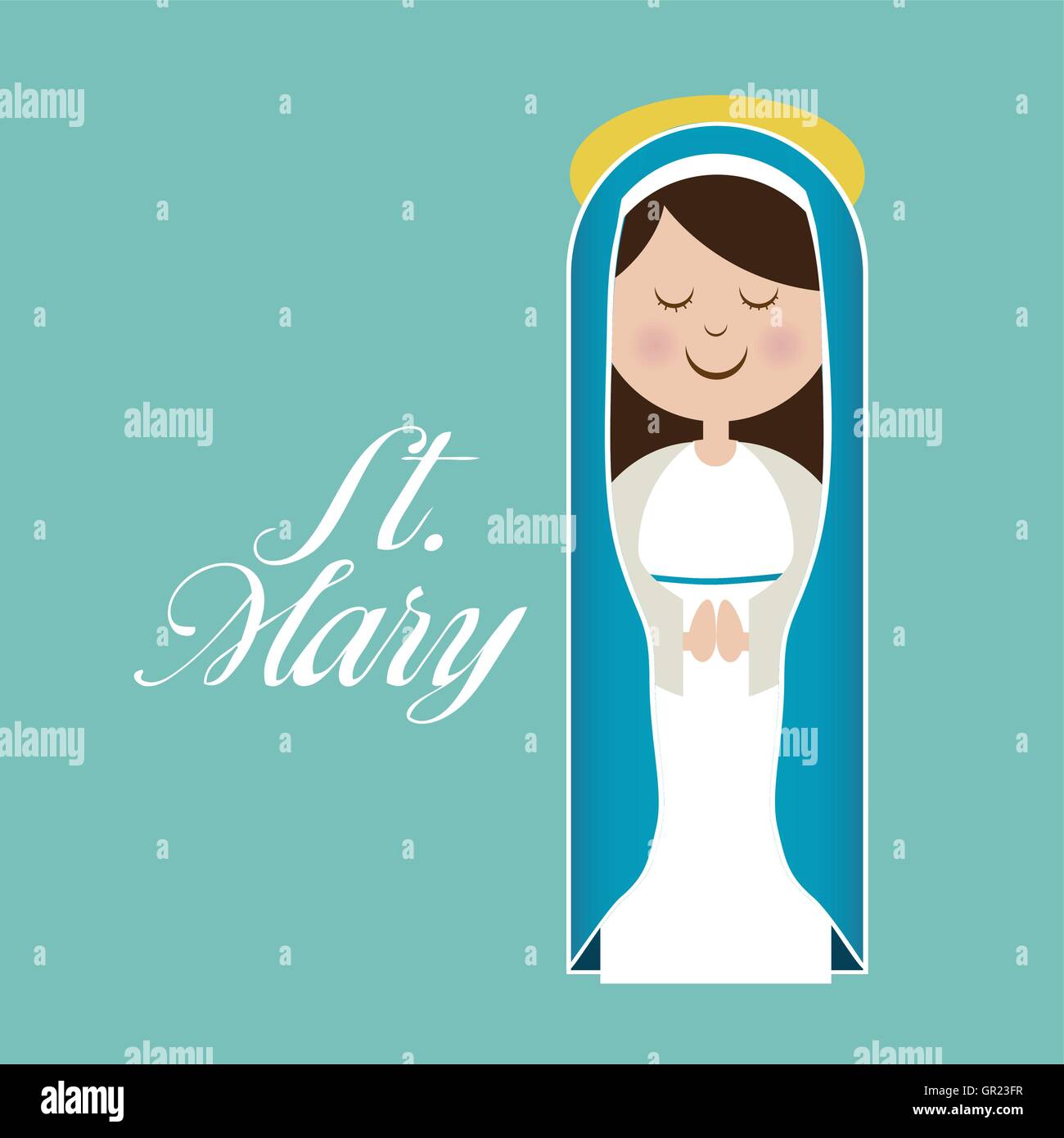 Iglesia de la anunciacion de la virgen maria Stock-Vektorgrafiken kaufen - Alamy