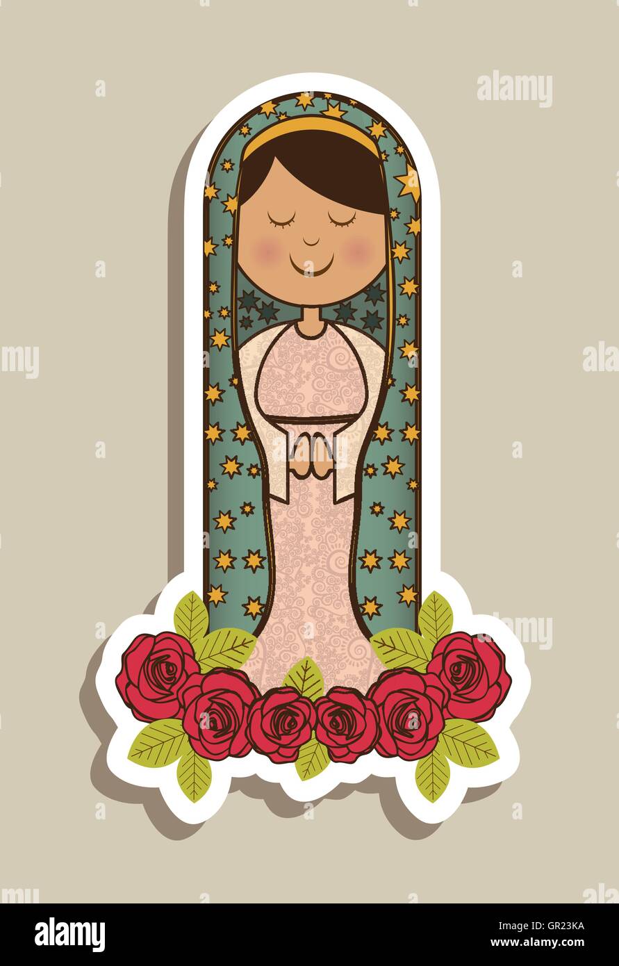 Iglesia de la anunciacion de la virgen maria Stock-Vektorgrafiken kaufen - Alamy