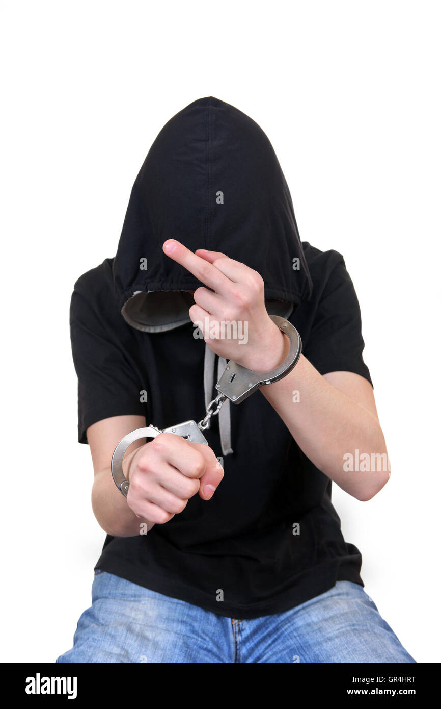 Jugendlicher zeigt mittelfinger -Fotos und -Bildmaterial in hoher ...
