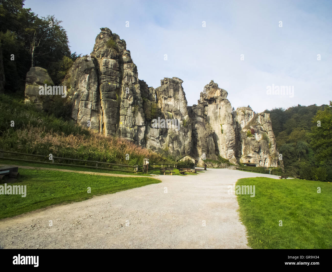 Relief Externsteine Stockfotos und -bilder Kaufen - Alamy