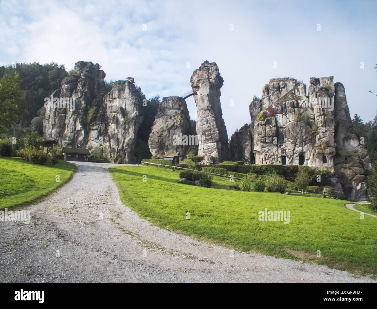 Relief Externsteine Stockfotos und -bilder Kaufen - Alamy