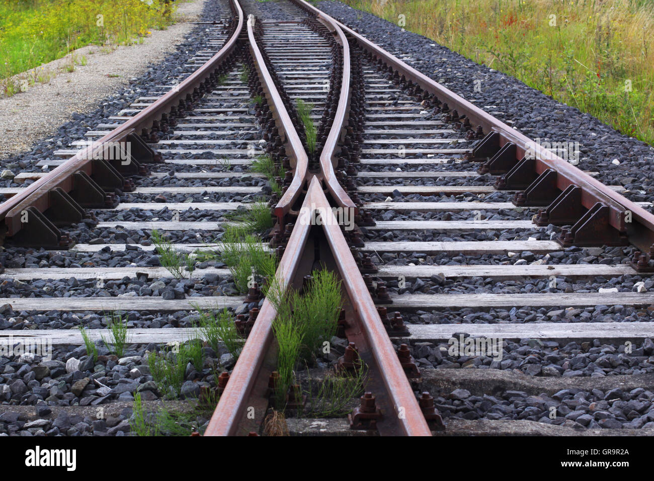 Eisenbahn weiche -Fotos und -Bildmaterial in hoher Auflösung – Alamy