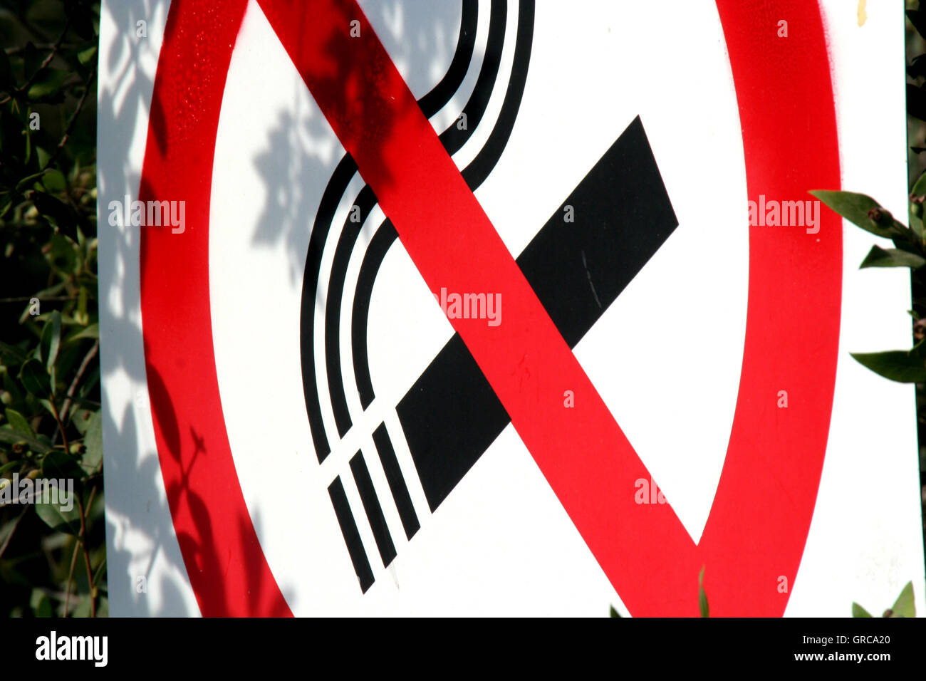 Nichtraucher hinweisschild Stockfotos und -bilder Kaufen - Alamy