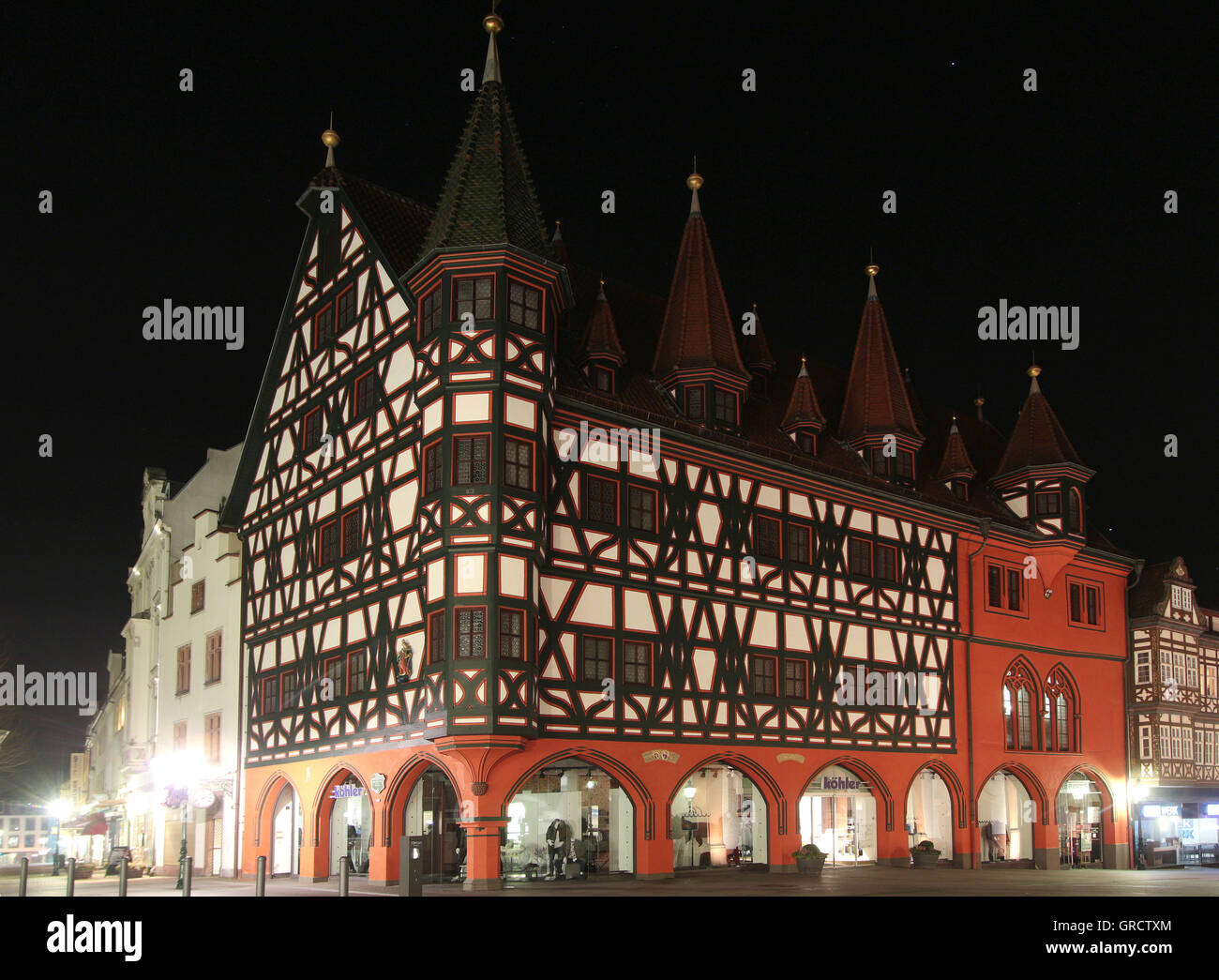 Historisches Rathaus von Fulda Stockfotografie - Alamy