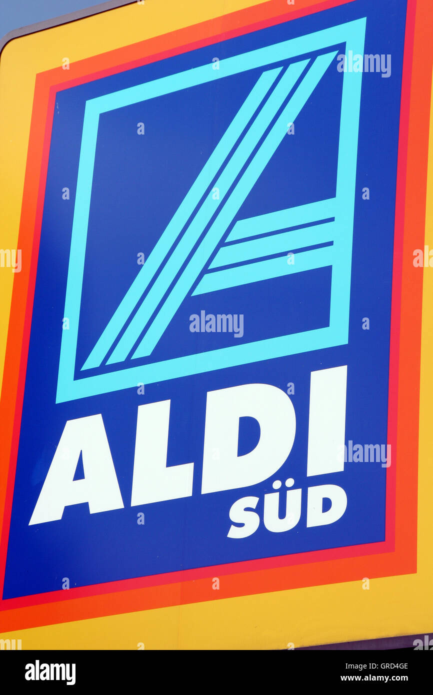 Aldi firmenlogo -Fotos und -Bildmaterial in hoher Auflösung – Alamy