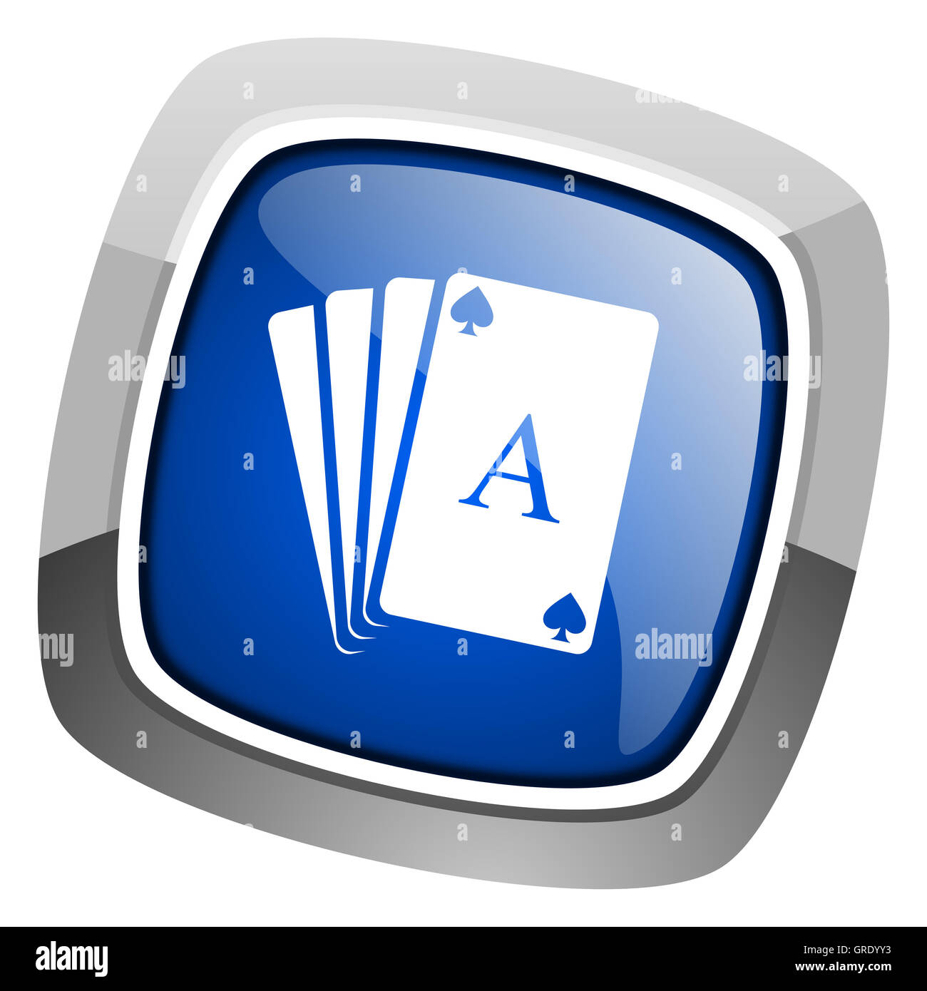 Spielkarten icon -Fotos und -Bildmaterial in hoher Auflösung – Alamy