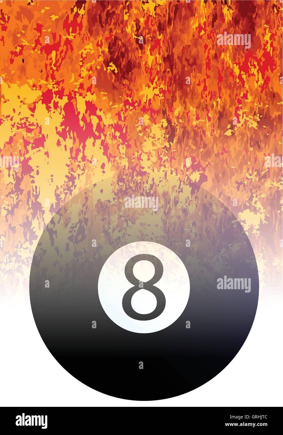 8 ball fire -Fotos und -Bildmaterial in hoher Auflösung – Alamy