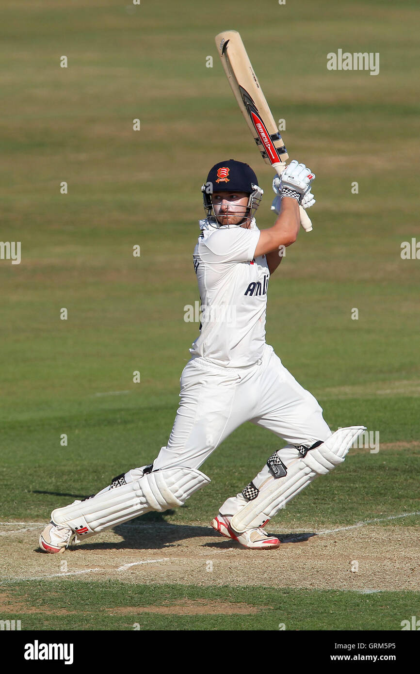 Jaik Mickleburgh in Aktion für Essex - Essex CCC Vs Leicestershire CCC ...