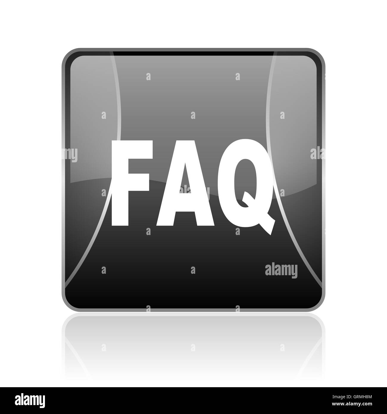 Faq logo -Fotos und -Bildmaterial in hoher Auflösung – Alamy