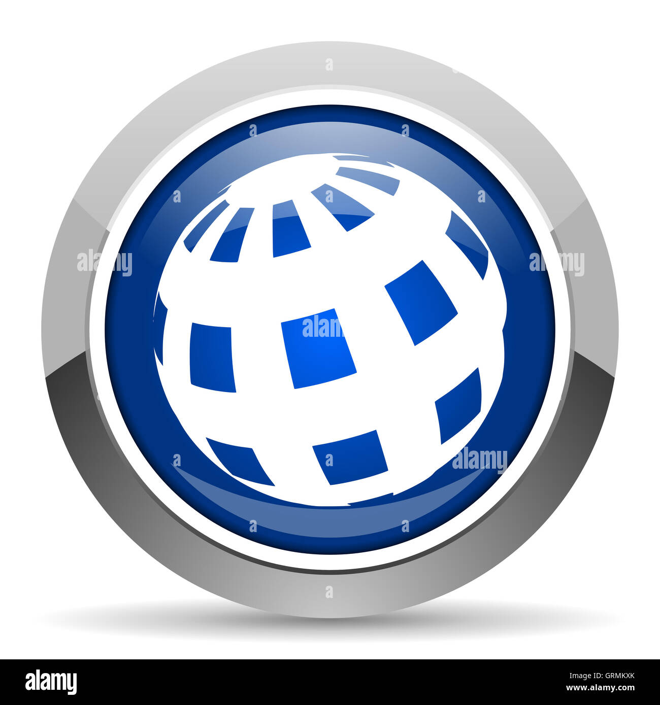 Earth icon Ausgeschnittene Stockfotos und -bilder - Alamy