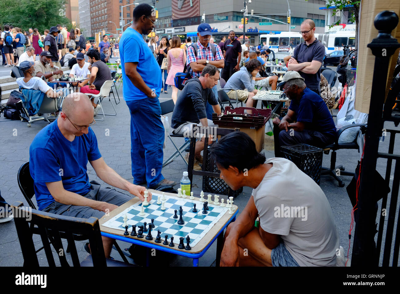 Union square new york manhattan chess -Fotos und -Bildmaterial in hoher ...
