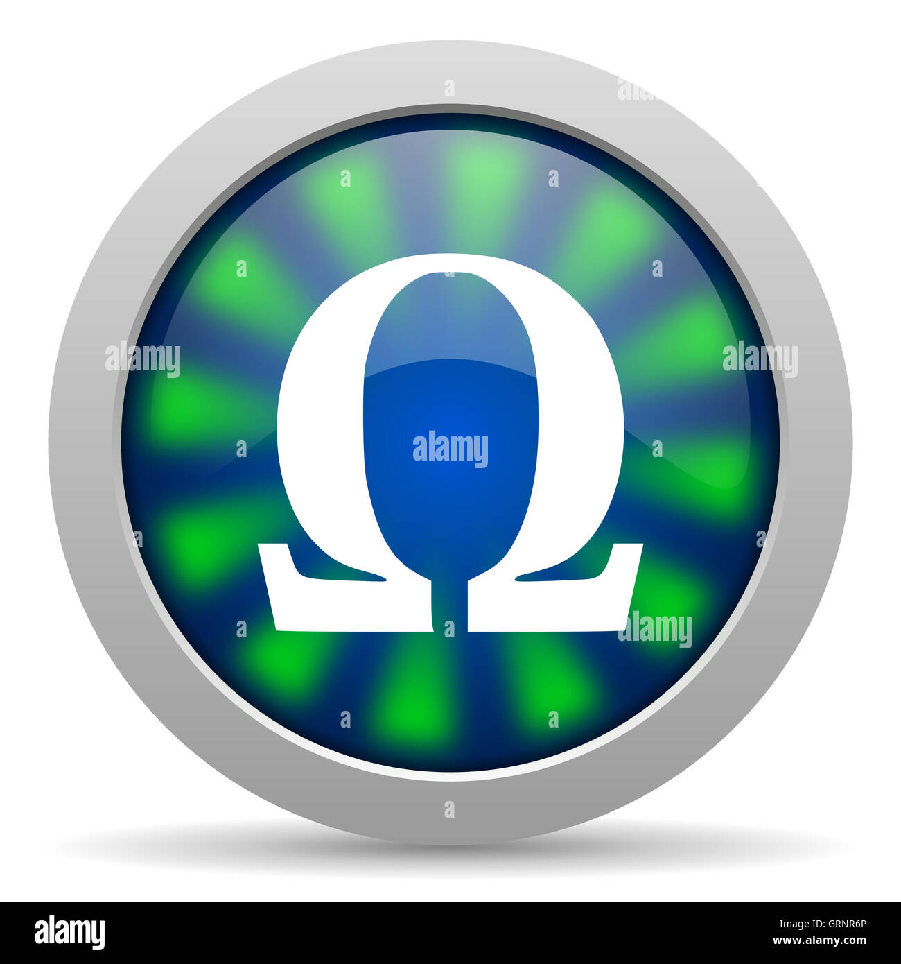 Omega icon -Fotos und -Bildmaterial in hoher Auflösung – Alamy