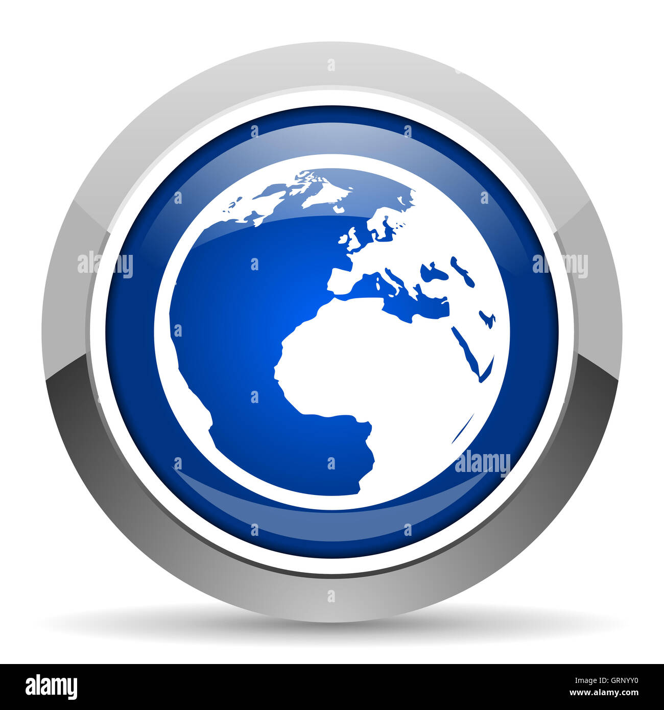 Earth icon -Fotos und -Bildmaterial in hoher Auflösung – Alamy