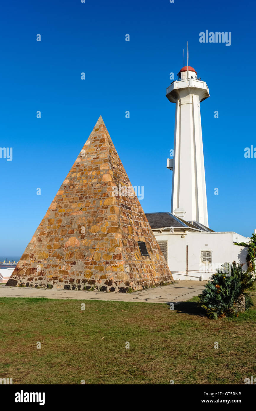 Port Elizabeth, Südafrika. Die Donkin Reserve wurde von dem Gründer der ...