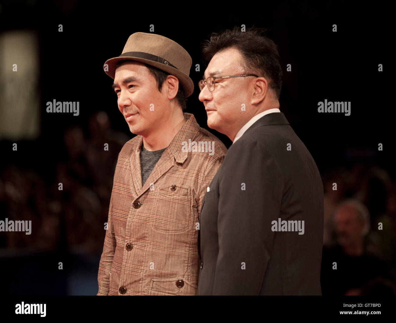 Regisseur Kim Ji-Woon und Produzent Choi Jae-Won bei der Premiere des ...