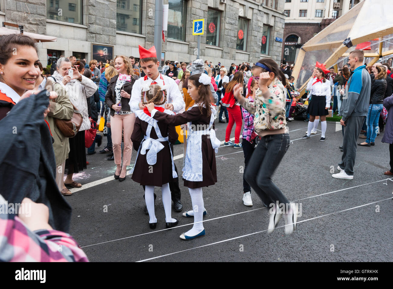 Girl in soviet school uniform -Fotos und -Bildmaterial in hoher ...