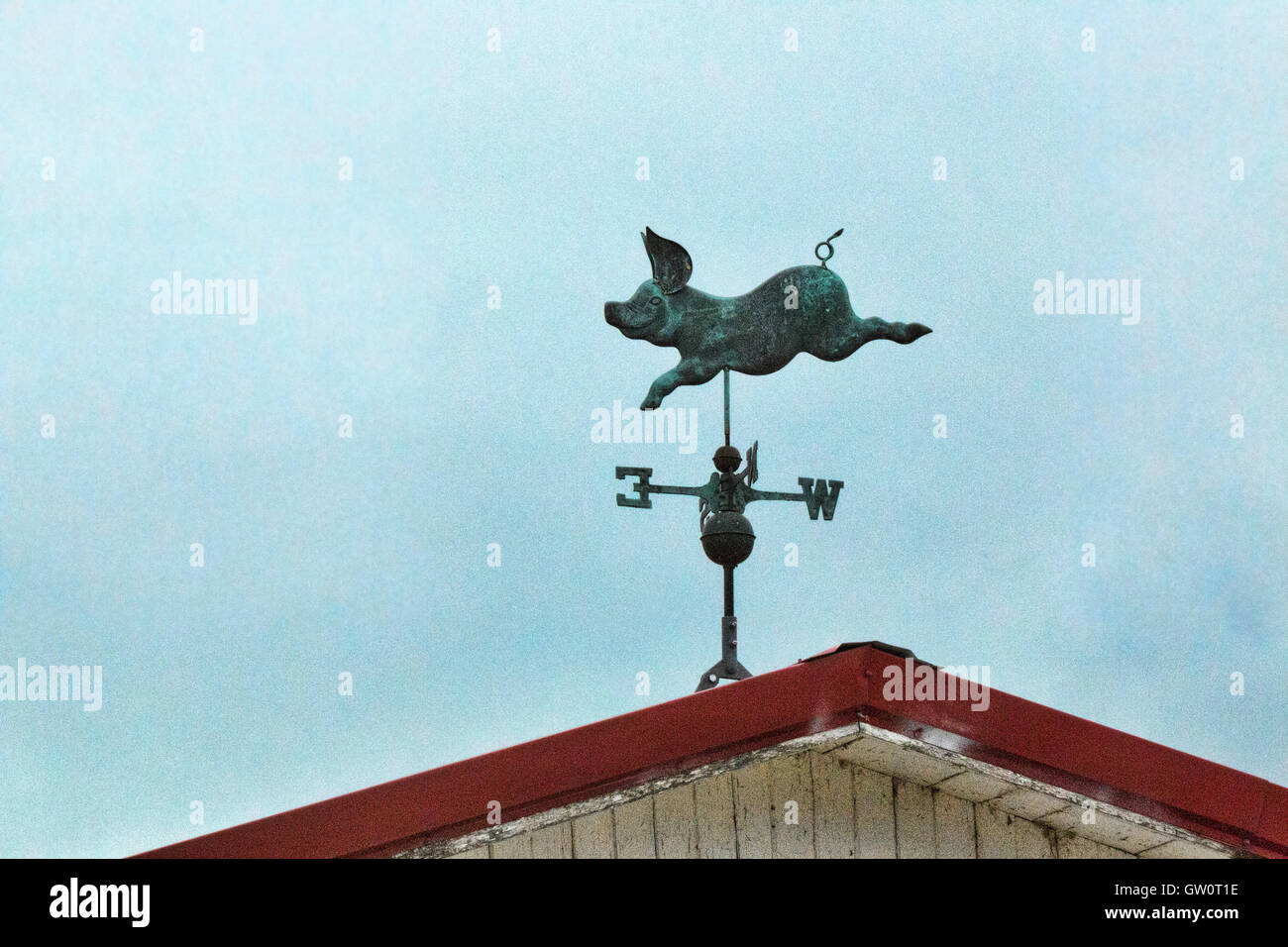 Kupfer windfahne -Fotos und -Bildmaterial in hoher Auflösung – Alamy