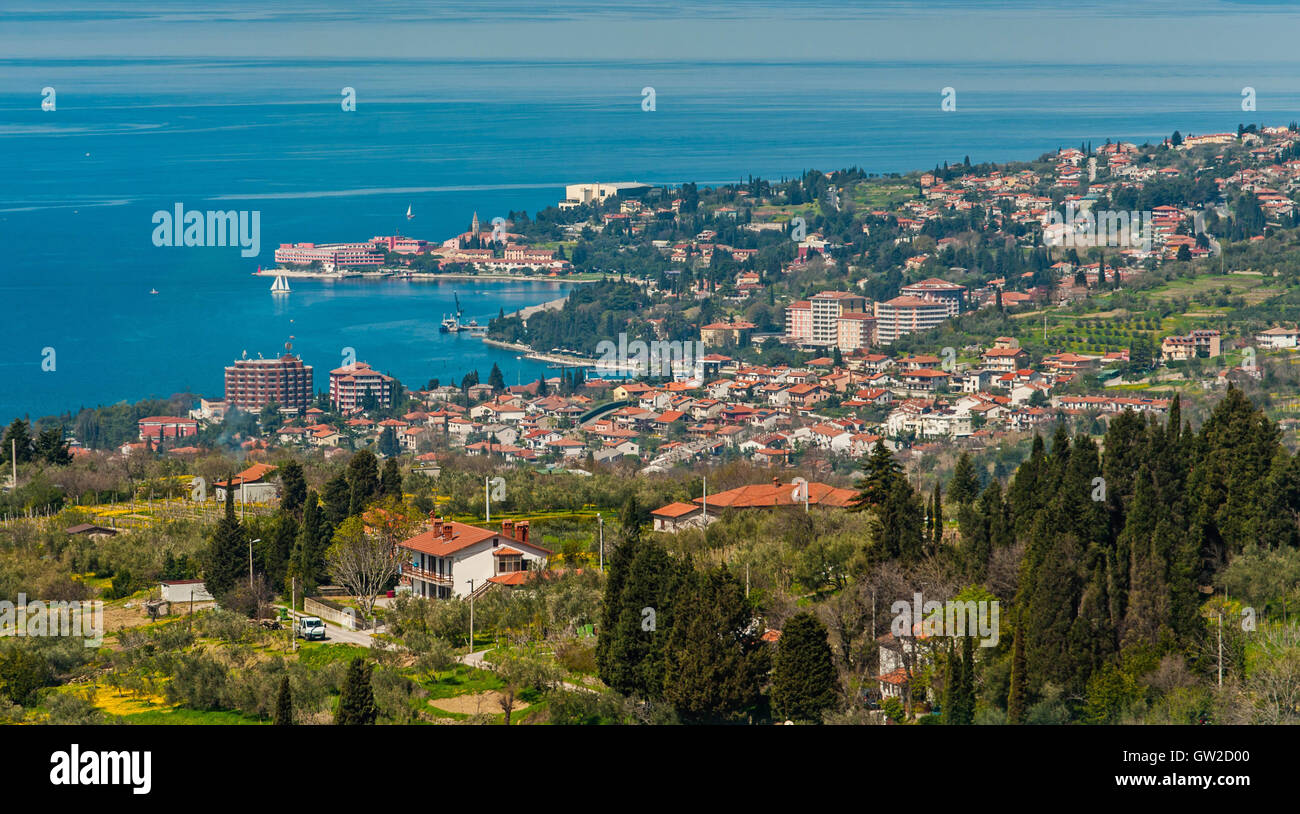 Portoroz Beach Stockfotos und -bilder Kaufen - Alamy