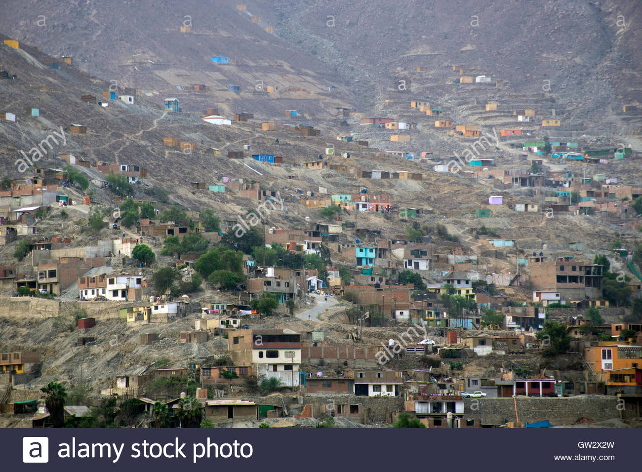 Peru Slum Peru Armut Stockfotos & Peru Slum Peru Armut Bilder - Alamy